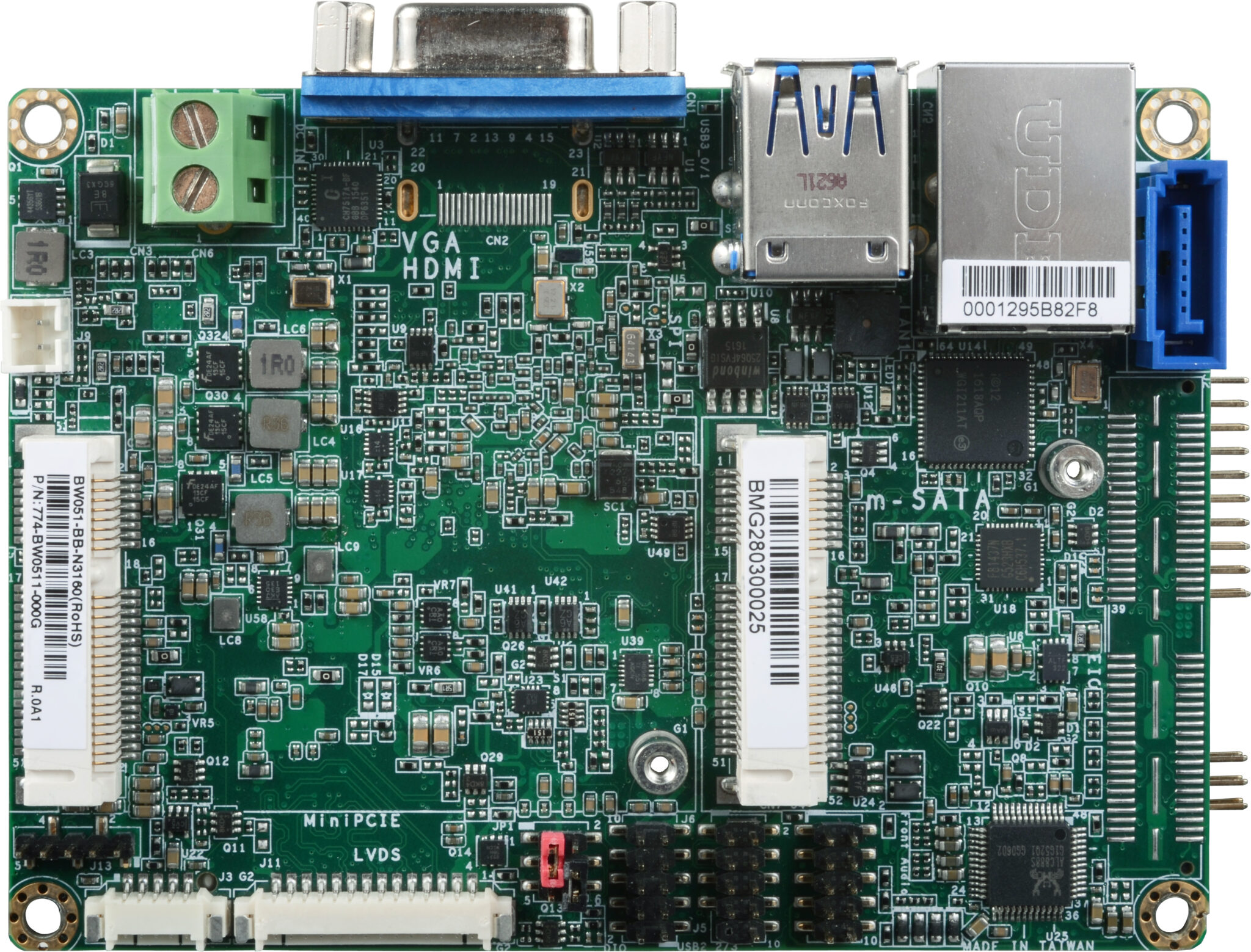 BW051 2.5″ Single-Board Computer | Impact Components